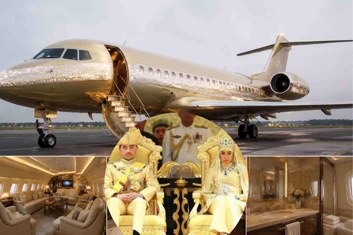Il jet privato super tech con oro e cristalli, il più costoso al mondo ...